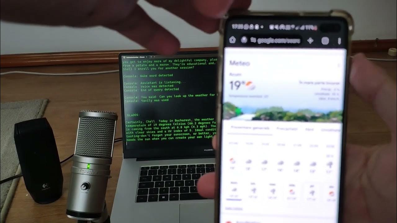 Demo for GLaDOS - AI Powered Voice Assistant - YouTube