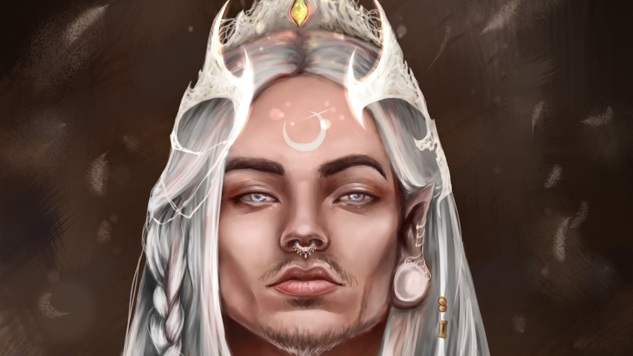 Portrait practice - Lithunium Snow Speedpaint - YouTube