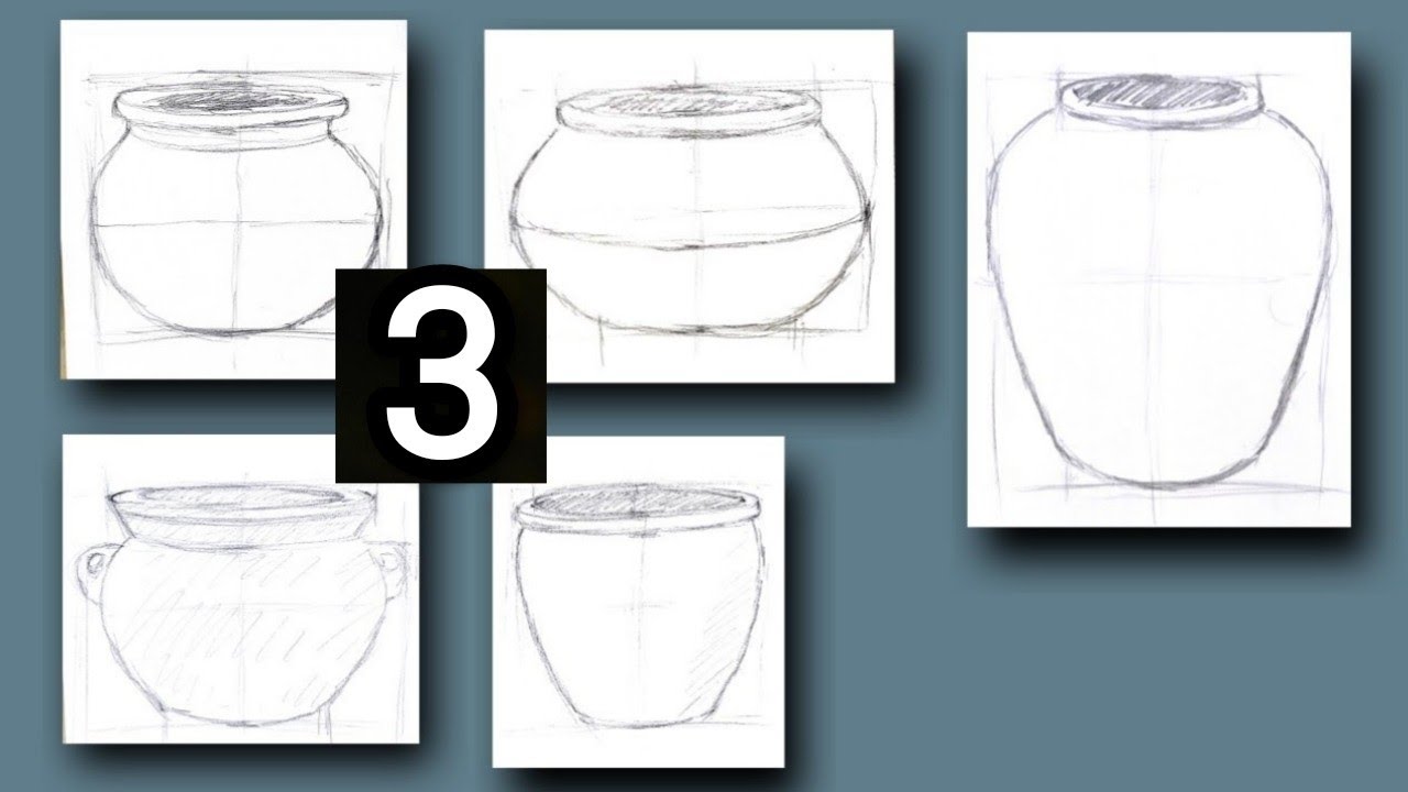 Preparation for "Elementary Intermediate" drawing grade exam. Object ...