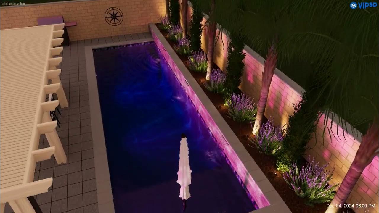 Vip3D - 3D Swimming Pool Design Software - YouTube