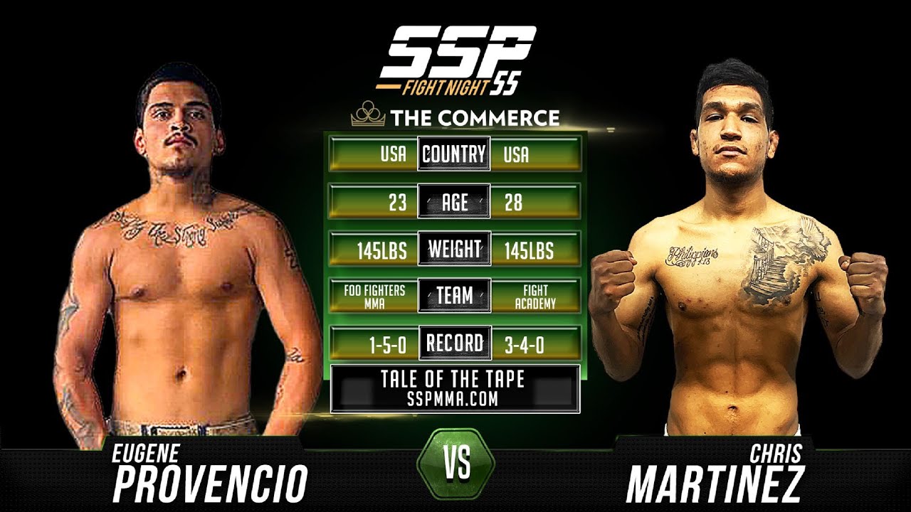 Eugene Provencio vs Chris Martinez - SSP 55 - YouTube