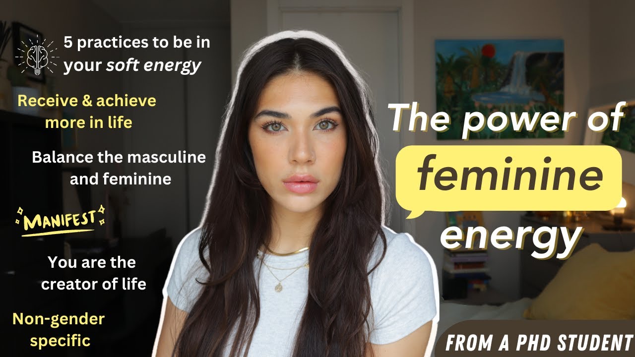 The power of feminine energy to receive more in life: 5 practices to ...