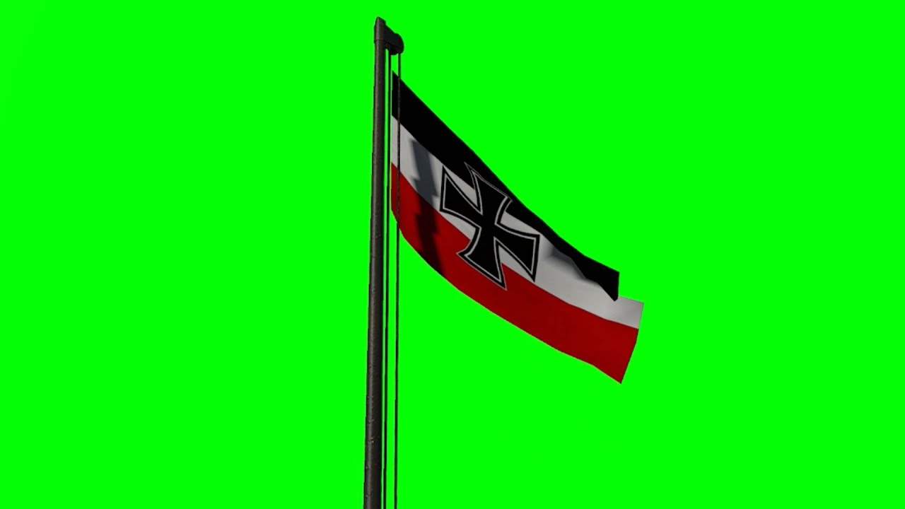 Reich war flag, Germany 1933-1935, green screen - YouTube
