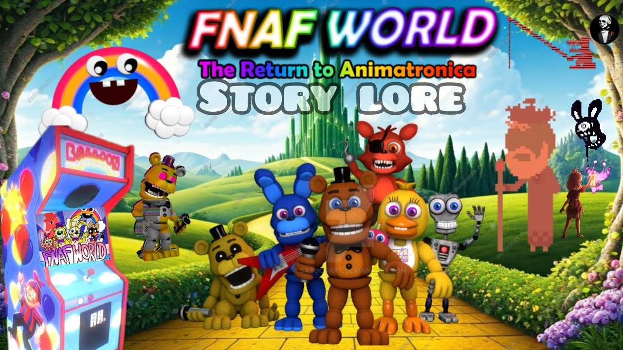 FNAF World return to Animatronica story lore theory - YouTube