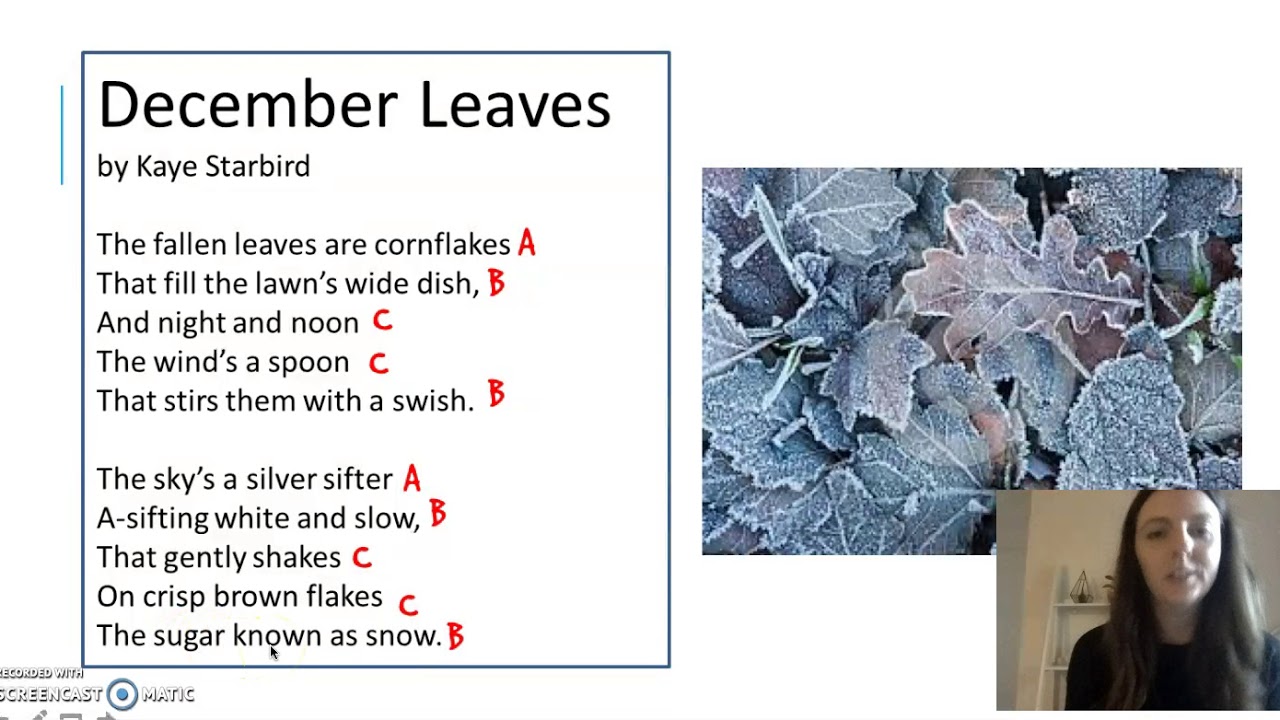 Poetry 1 Sound Techniques - YouTube