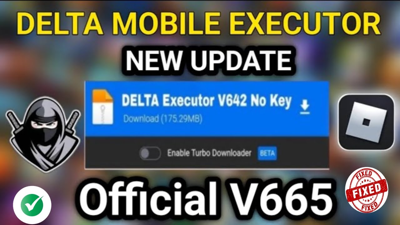 Roblox Delta Executor Mobile New UpdateV665Delta Atualizado |Delta ...