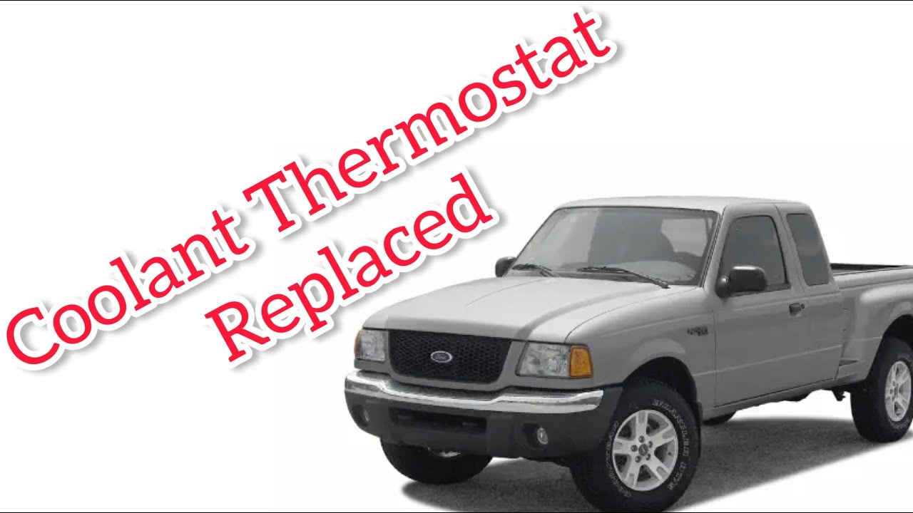 Ford Ranger Coolant Thermostat Replacement How To - YouTube