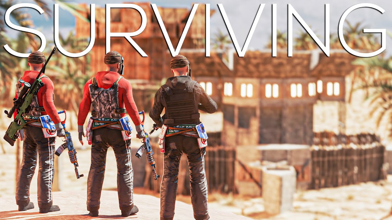 SURVIVING A 600 POP SERVER - Rust - YouTube