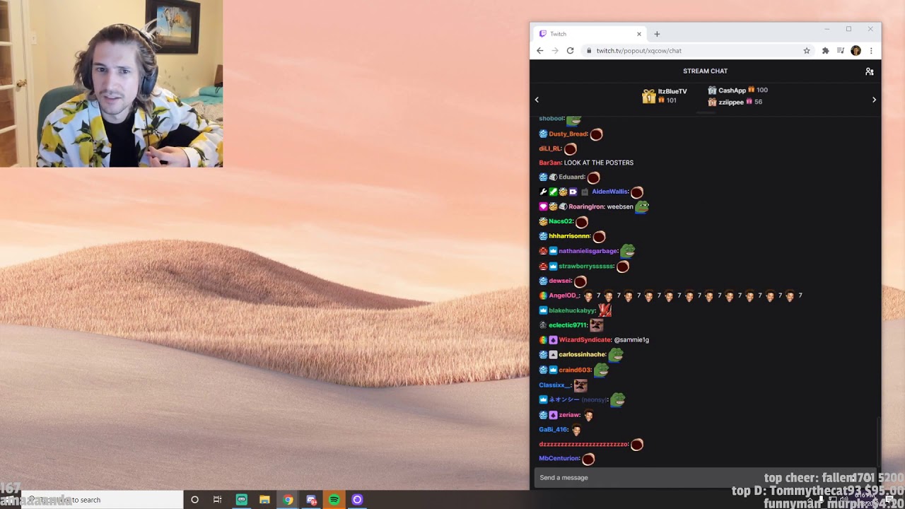 xQc reacts to forsen's PC setup - YouTube