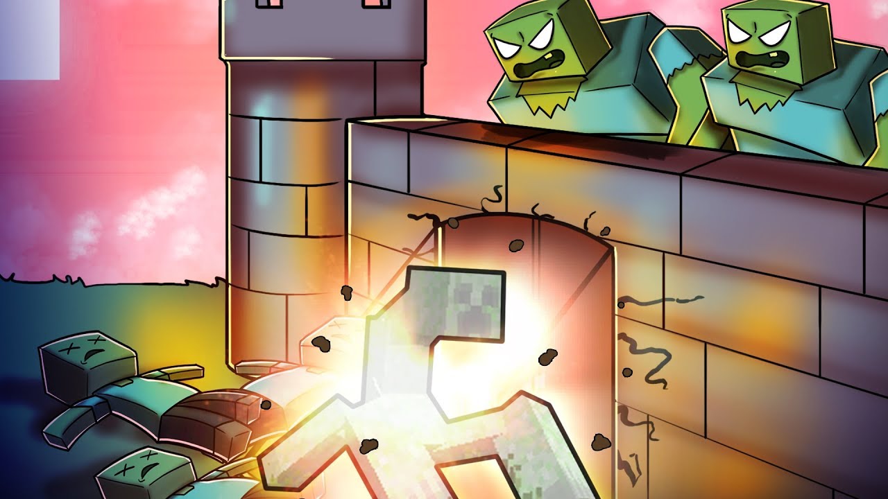 Minecraft | MUTANT ZOMBIE ARMY VS MUTANT CREEPER ARMY! (Massive Mob ...