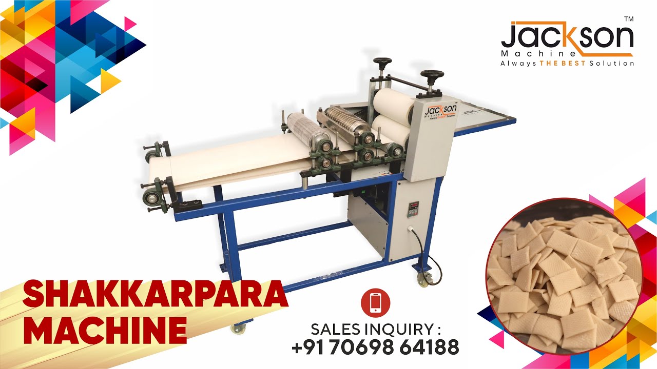 shakkarpara machine / सक्करपारा मशीन / shankarpali machine - YouTube