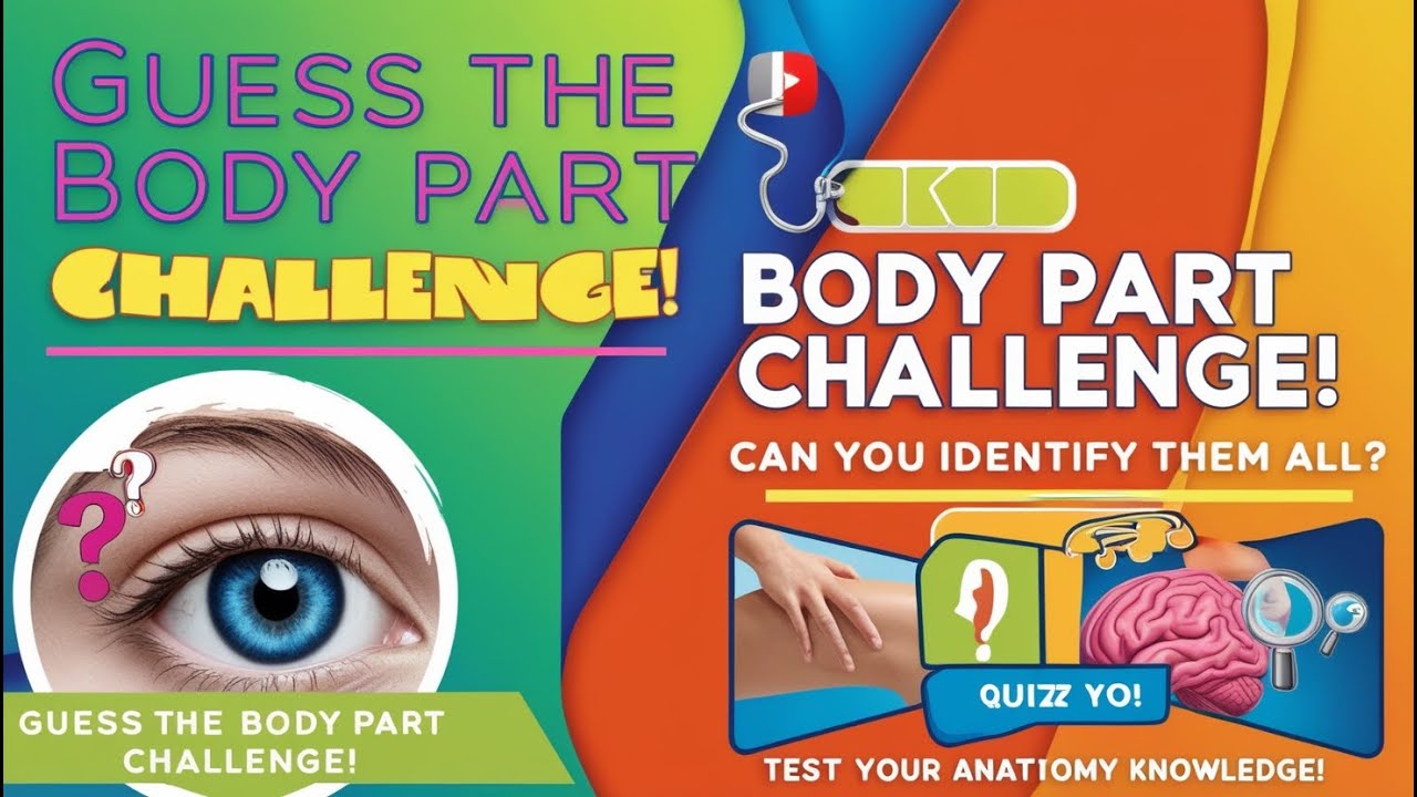 Guess the Body Part Challenge! 🧠🦵 How Well Do You Know Human Anatomy ...