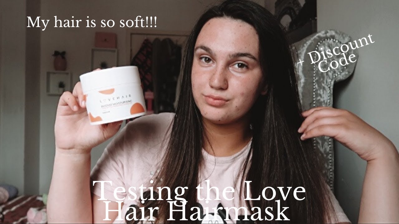Love Hair Hair Mask Review + Discount code | Caitlin Sinnett - YouTube