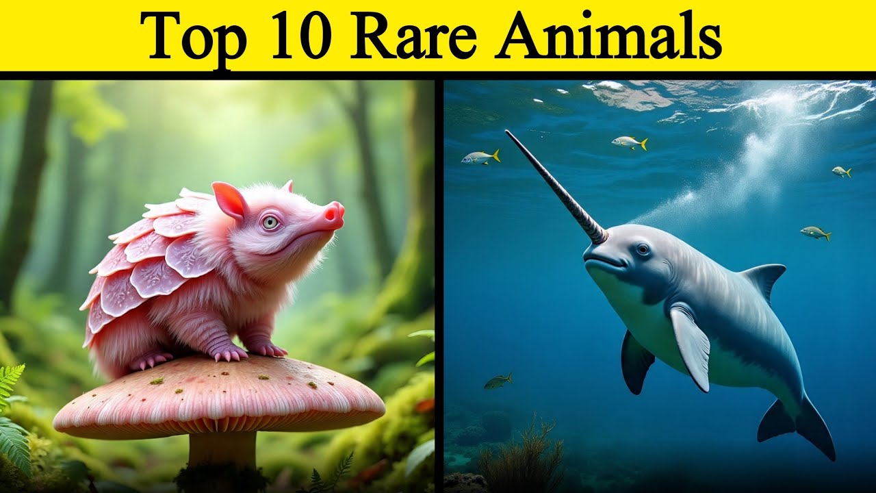 Top 10 Rarest Animals in the World You’ve Never Seen Before! - YouTube