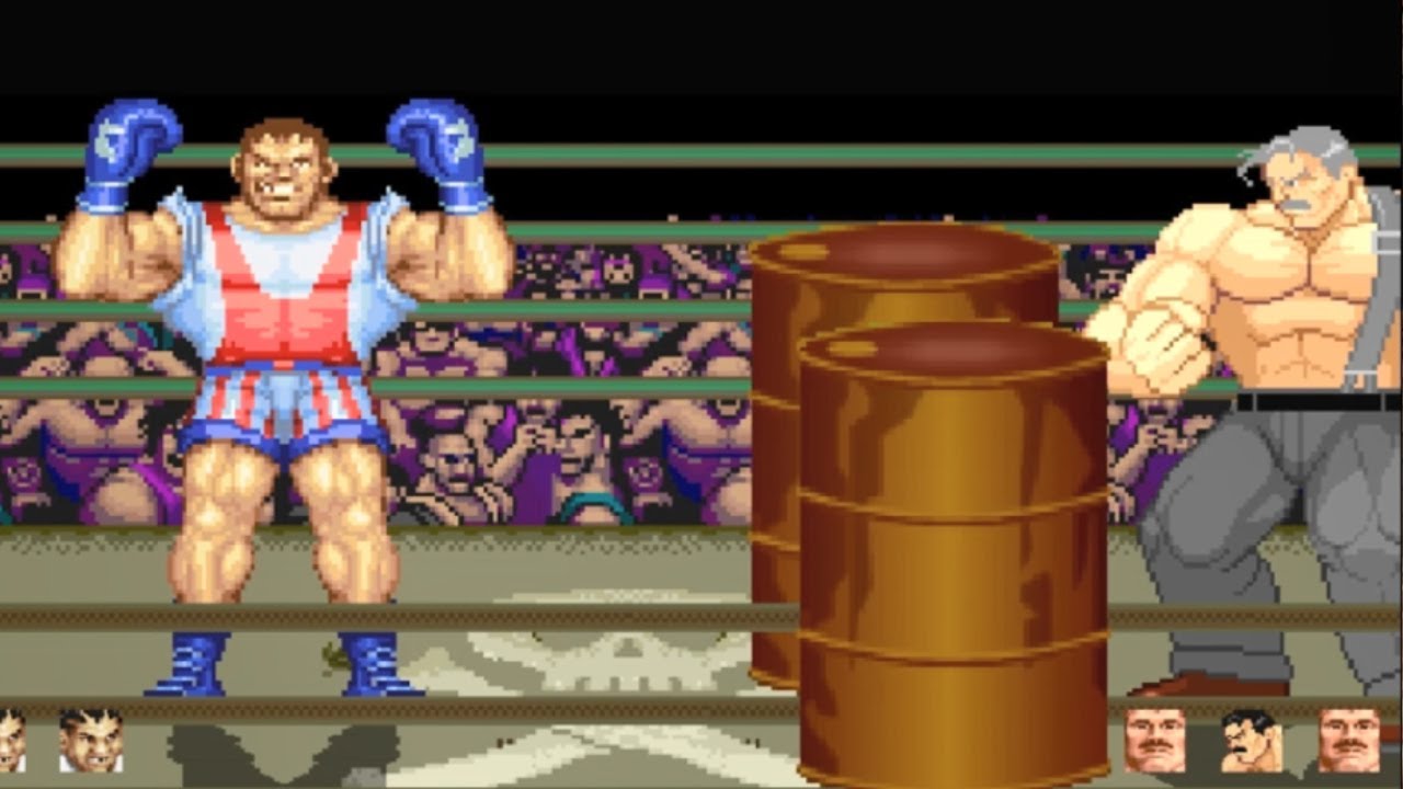 BALROG vs MIKE HAGGAR SF2 DELUXE - YouTube