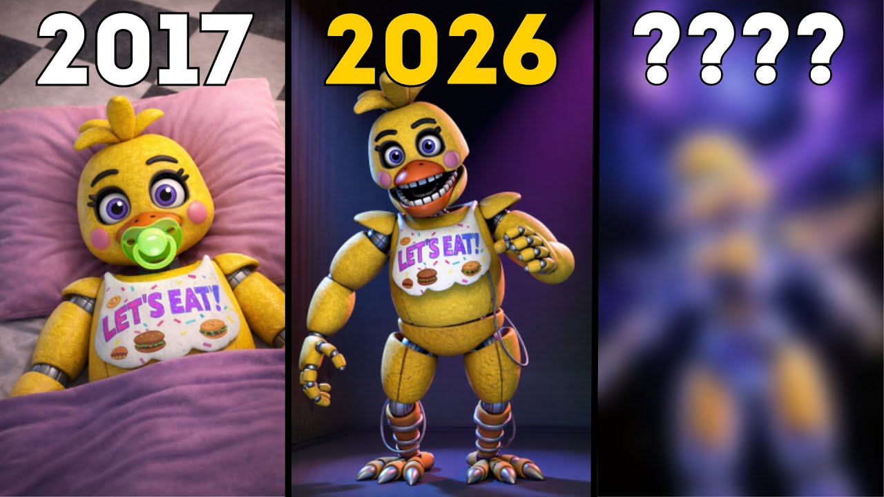 FNAF 2 — Evolution of Chica - YouTube