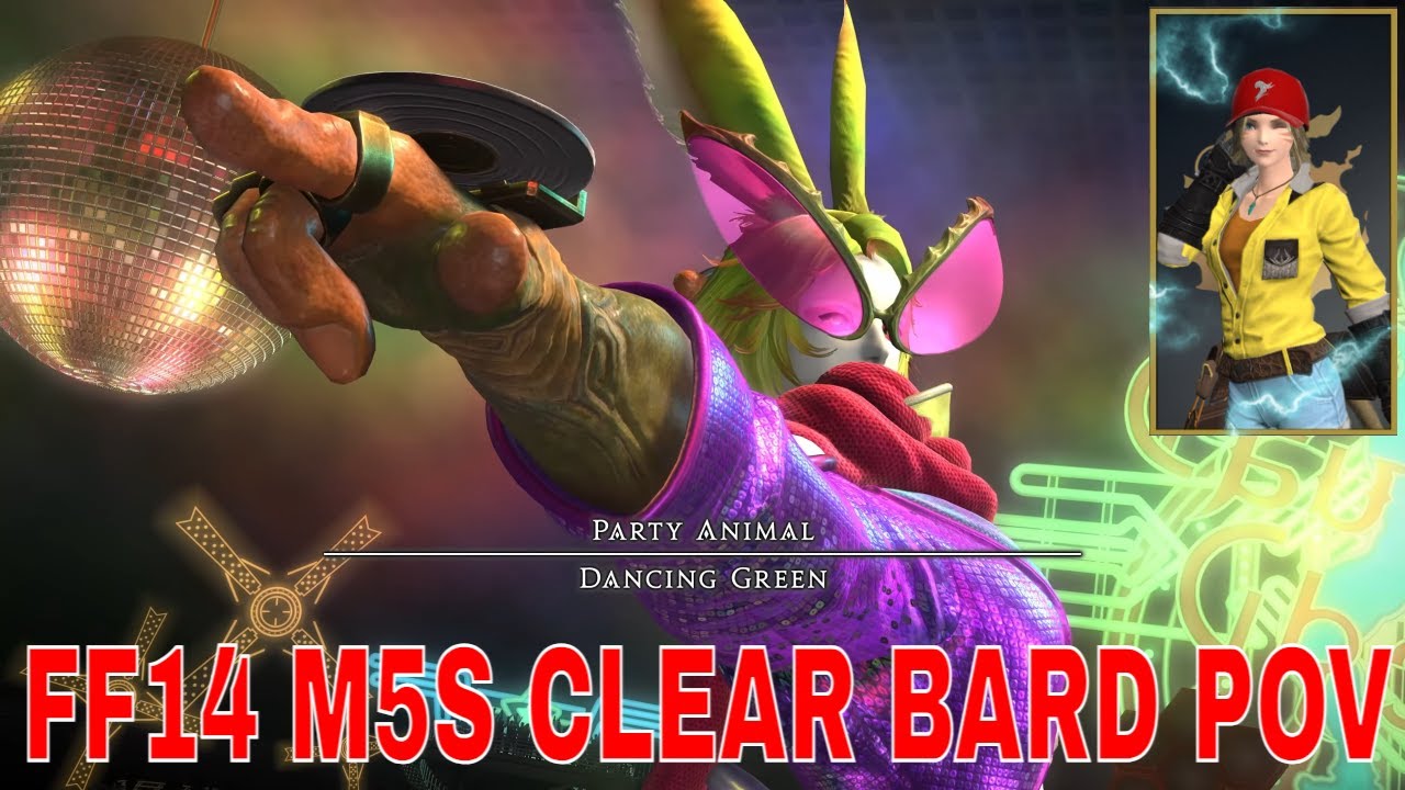 #FFXIV M5S clear | JP-Elemental, Game8 strat | BRD POV feat. Cindy # ...