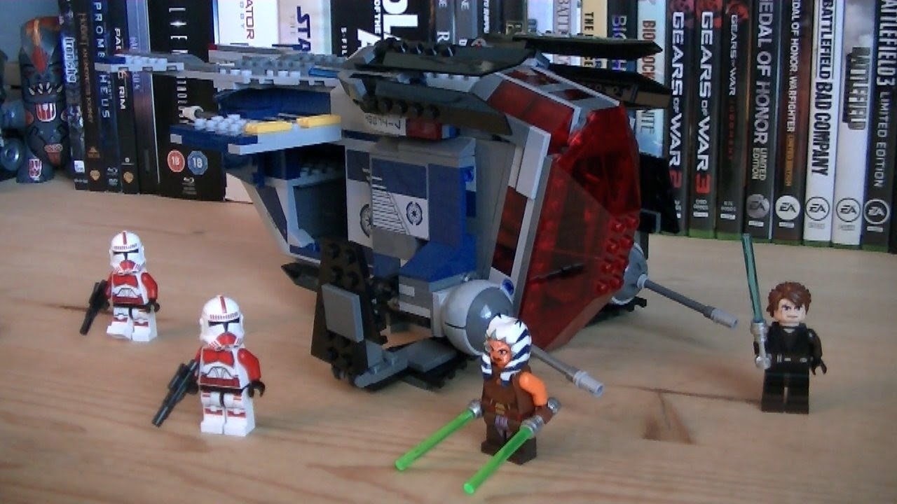 Lego Star Wars 75046 Coruscant Police Gunship Review - YouTube