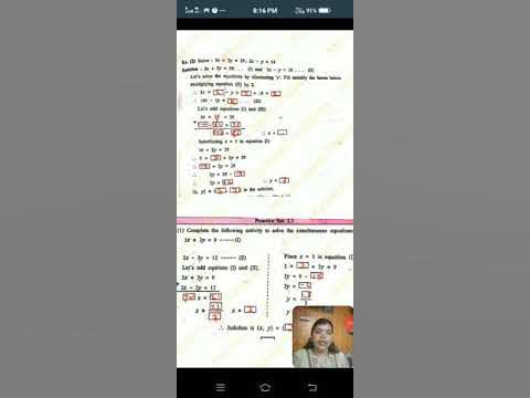 Std 10 Maths 1 Linear Eq.In Two Variables Practice Set 1.1 Activity Based Problems - YouTube
