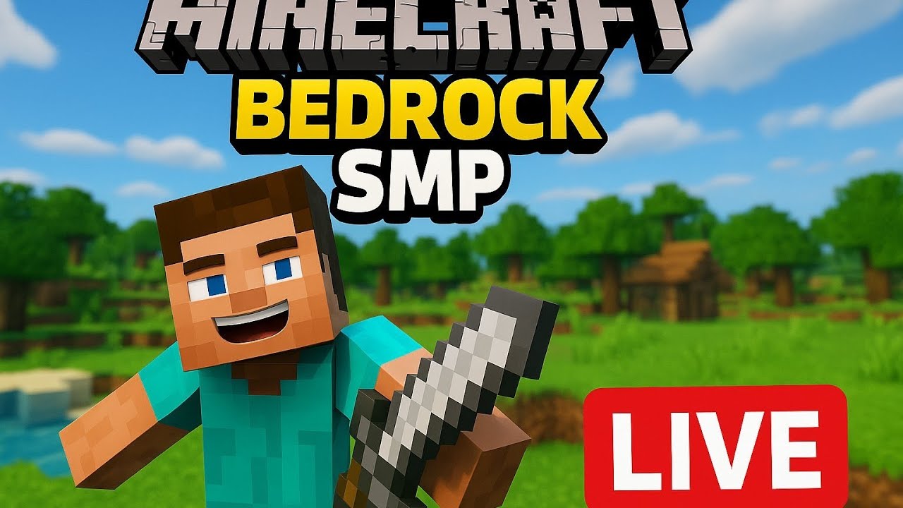 Minecraft Bedrock ||For playing AceBITEDEMON SMP😎💕||IP AND PORT IN THE ...