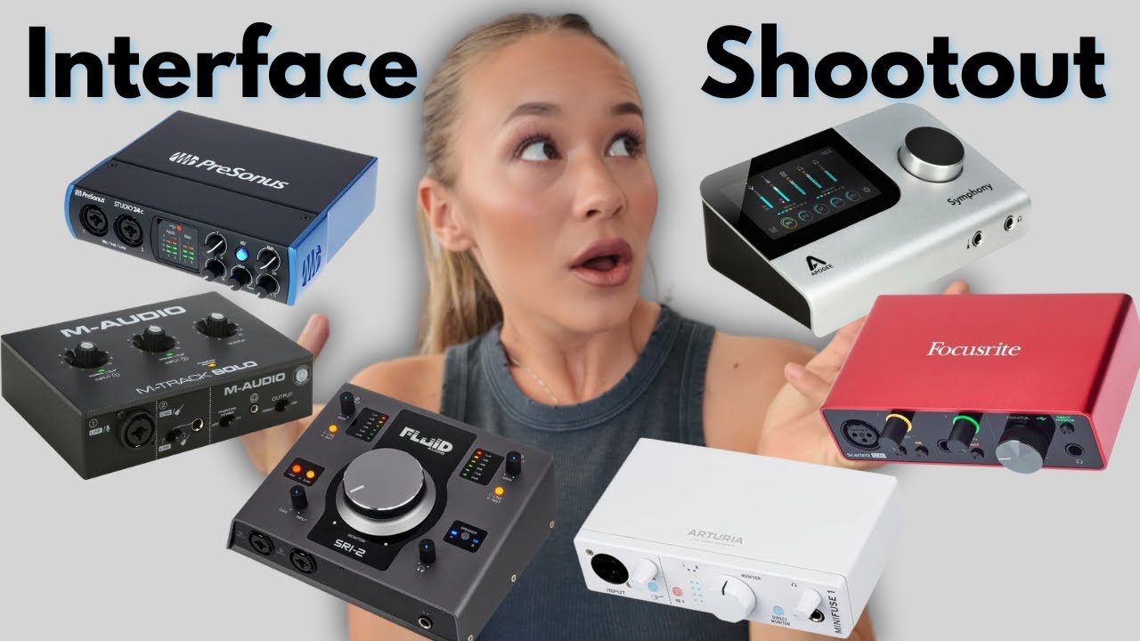 Listen to 6 Audio Interfaces on Vocals! It's a SHOOTOUT - YouTube