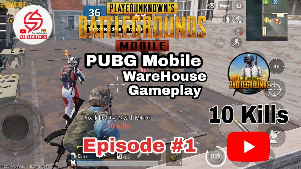 PUBG Warehouse Gameplay Searis | Episode#01 - YouTube