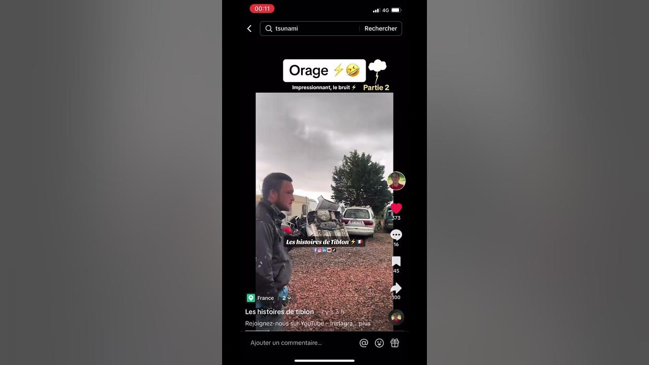 Gitan surpris par l’orage - YouTube