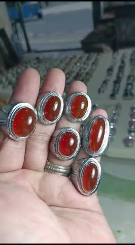 batu akik cempaka batu raja / carnelian 120624 nana cahyana rawa bening ...