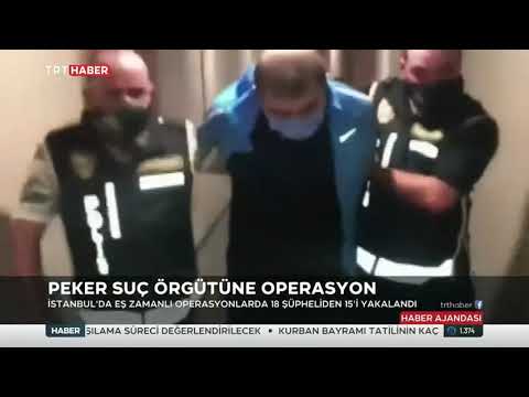 Sedat Peker Suç Örgütüne Operasyon 12.07.2021 TURKEY