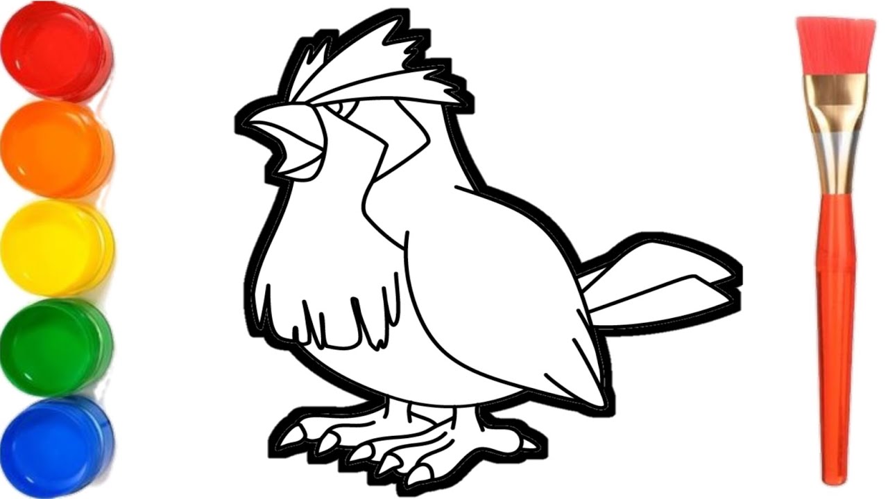 pokemon Pidgey drawing l How to Draw pidgey for step by step ...