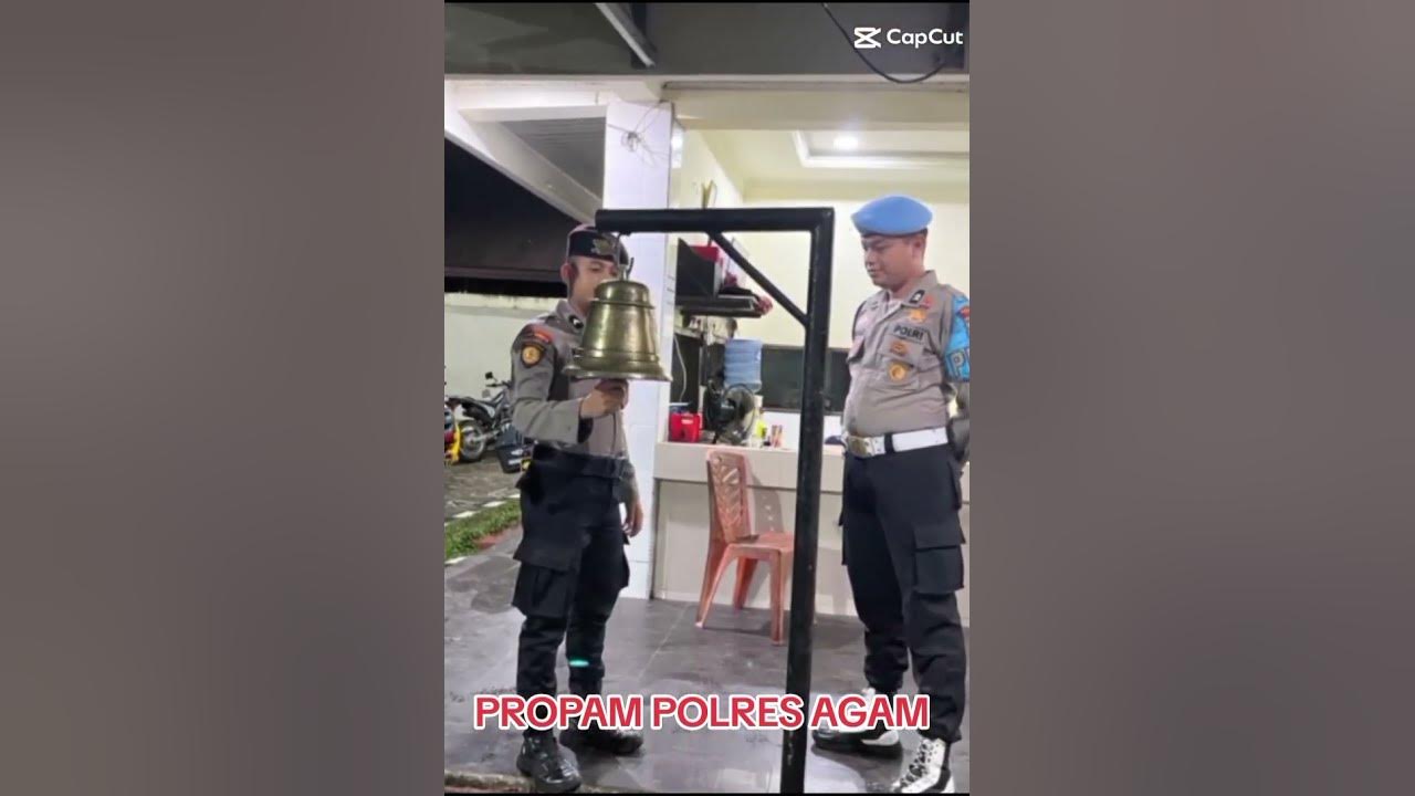 Propam Polres Agam pengawasan dan pengamanan personil polres Agam #humaspoldasumbar # ...