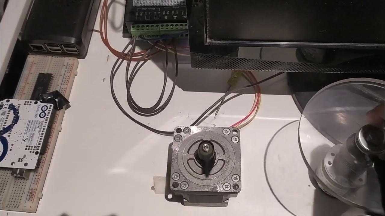 CLP Delta - Espelhando movimento do encoder no motor de passo - YouTube