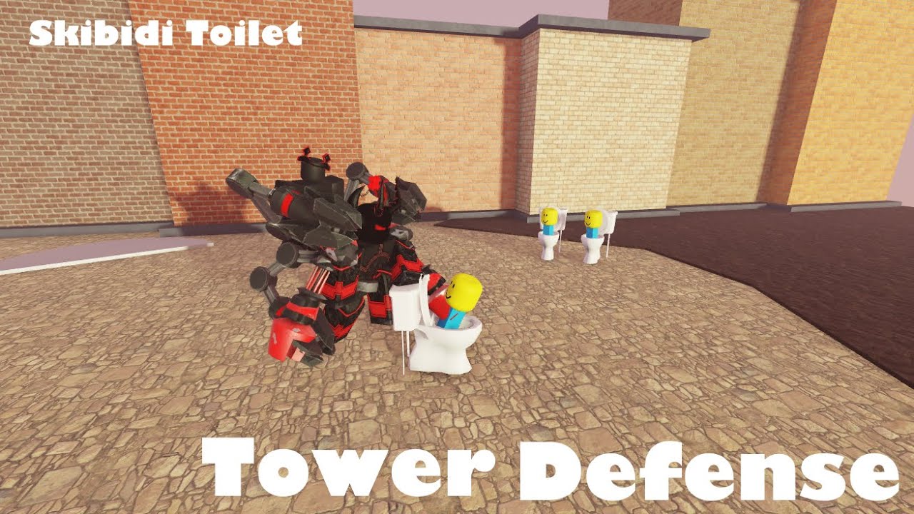 Playing Skibidi Toilet Tower Defense on Roblox - YouTube