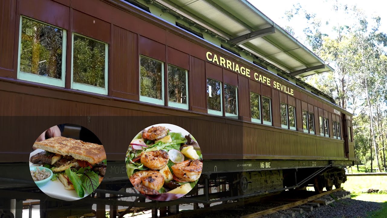 MELBOURNE: Chill Out at Carriage Cafe Seville - YouTube