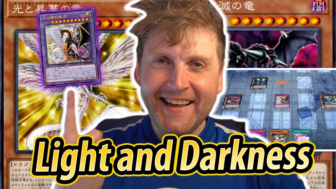 Light And Darkness Dragon Render