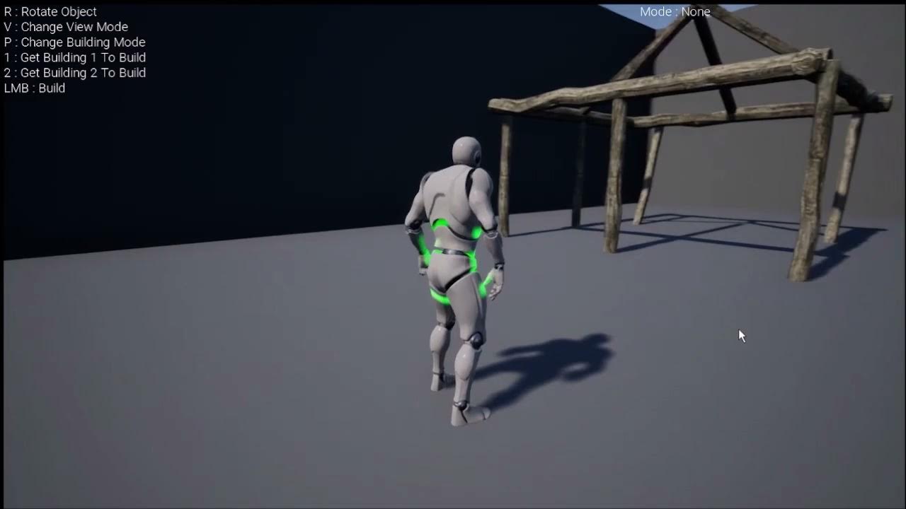 Unreal Engine | Building System WIP - Construction over time - YouTube