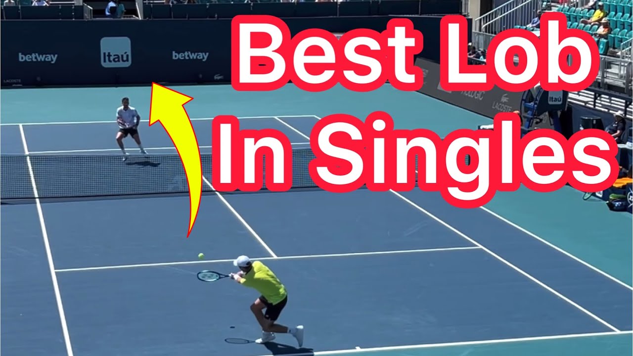 What’s The Best Lob To Use In Singles? (Tennis Strategy Explained ...
