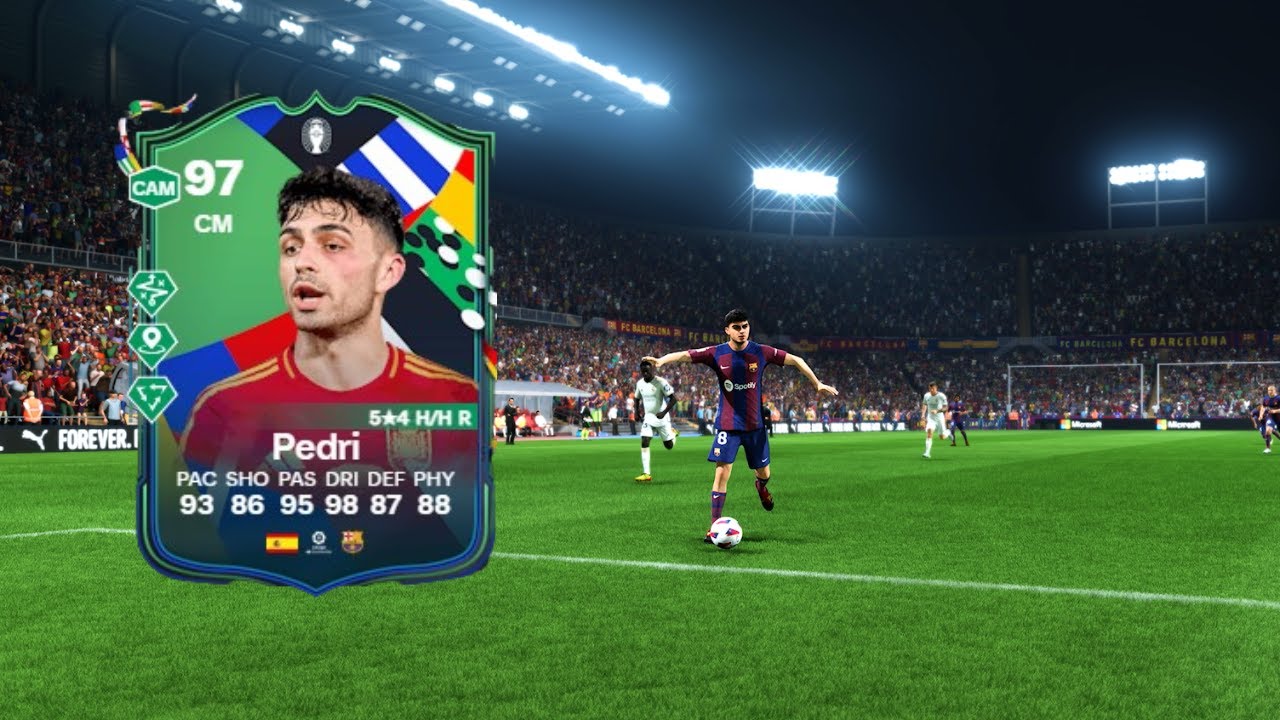 99 PATH TO GLORY PEDRI IS UNSTOPPABLE - FC 24 - YouTube