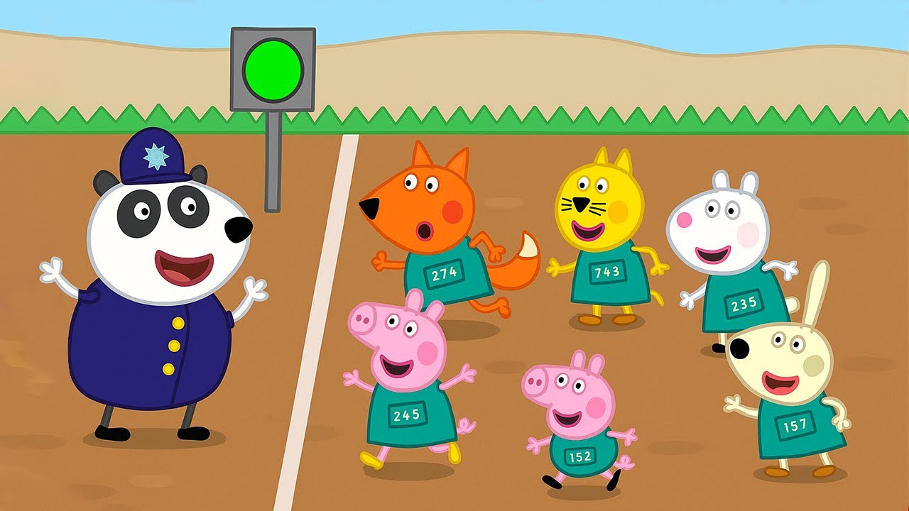 Peppa Pig and the Sweet Candy Challenge! 🍭 Please Run Now! | Peppa Pig ...