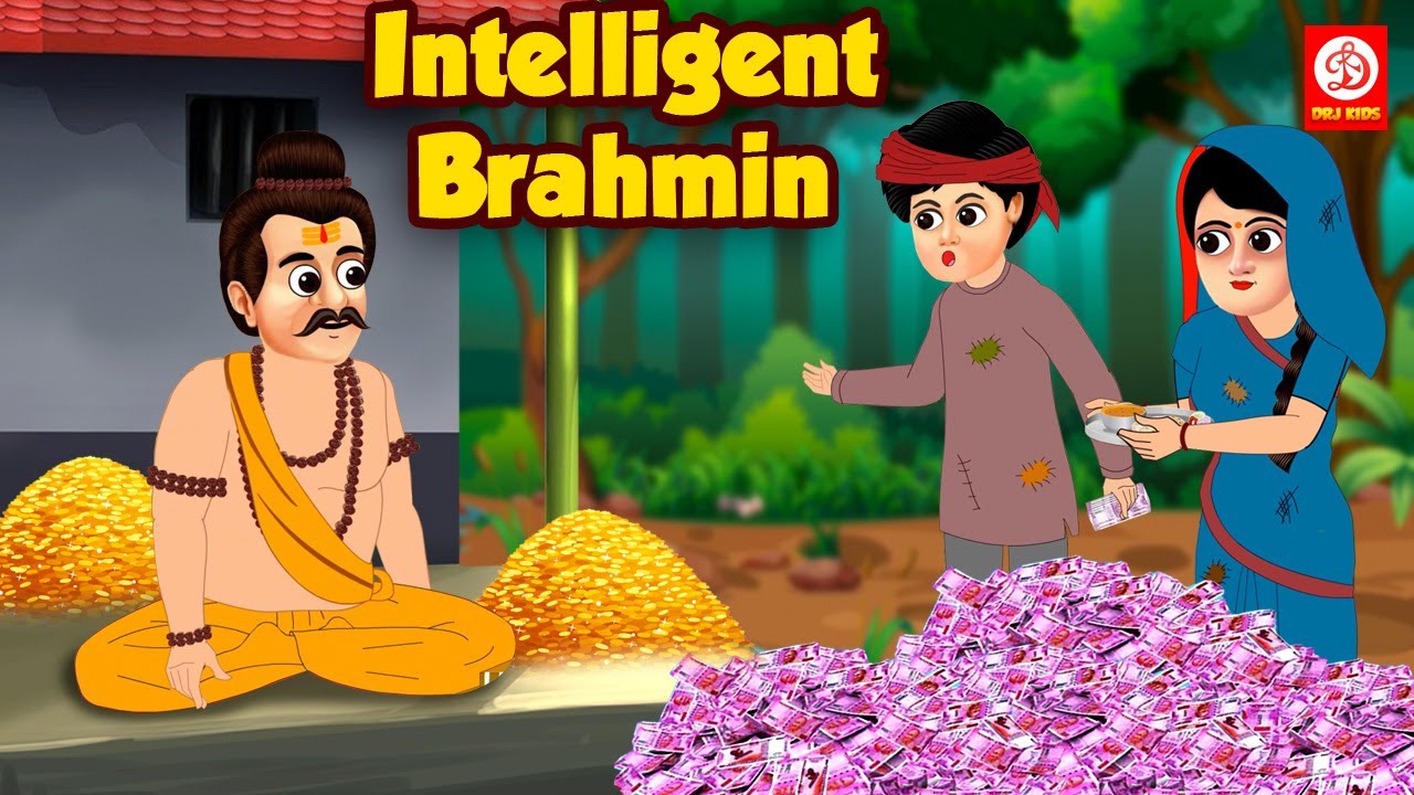 Intelligent Brahmin - Cartoon Moral Stories | Bedtime Stories | Fairy ...