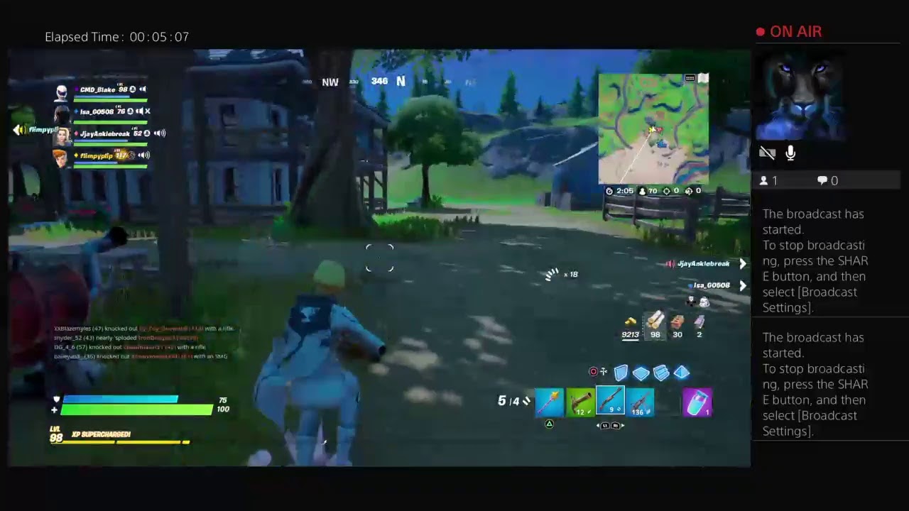 CMD_Blake's playing fortnite - YouTube