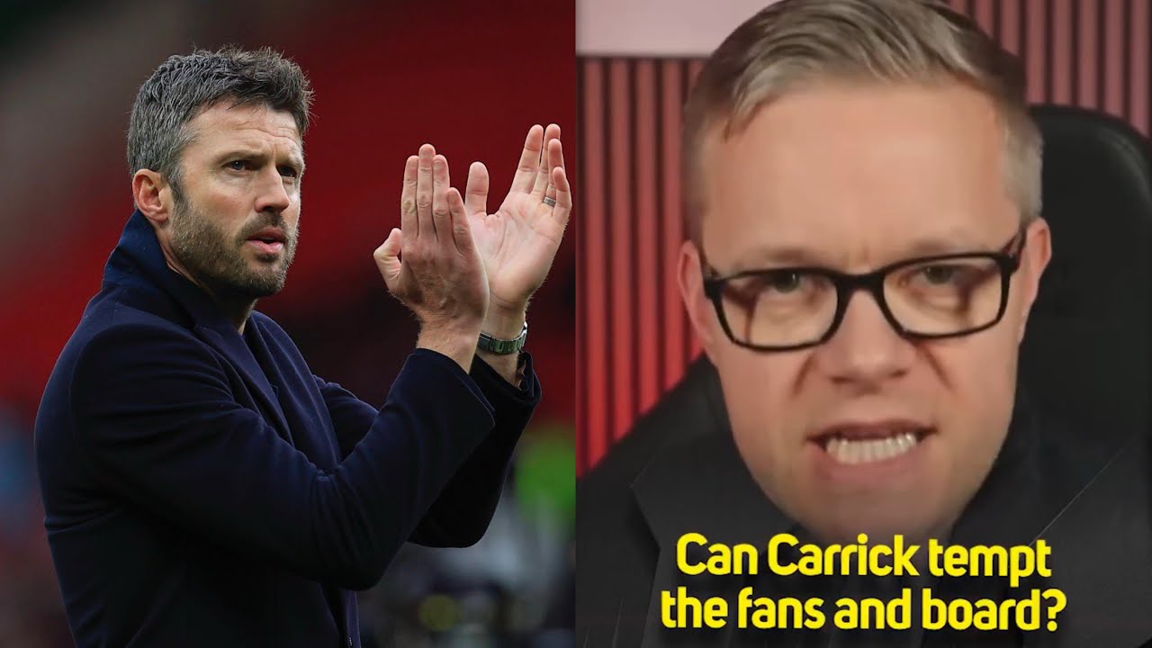 Michael Carrick to stay at Manchester United? Mark Goldbridge gives his ...