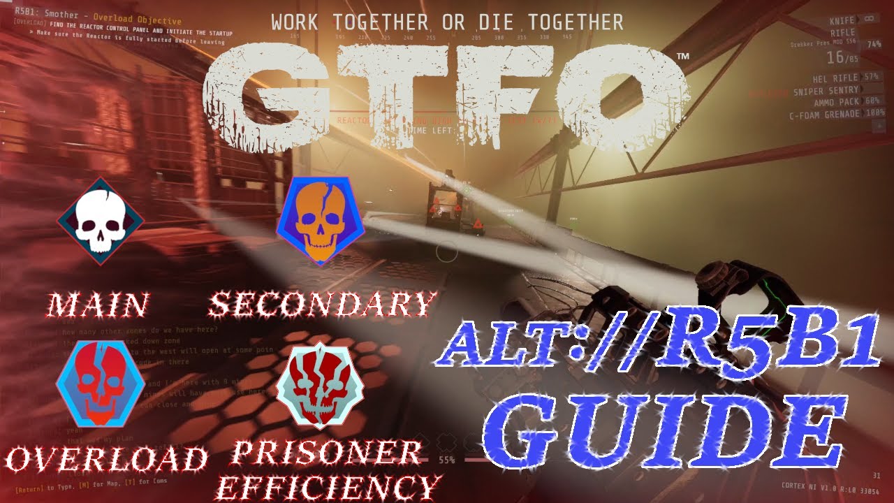 The Bigger The Enemies The Quicker You'll Fall! - GTFO ALT://R5B1 Guide ...