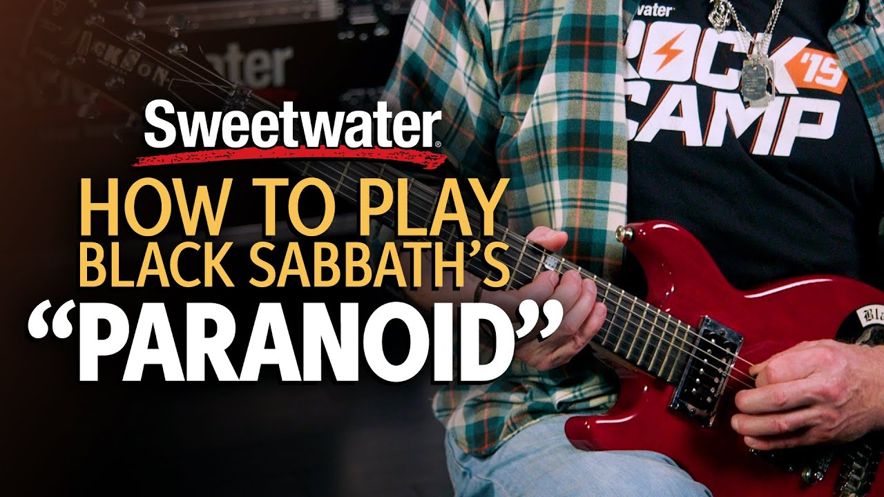 How to Play “Paranoid” by Black Sabbath | Guitar Lesson - YouTube