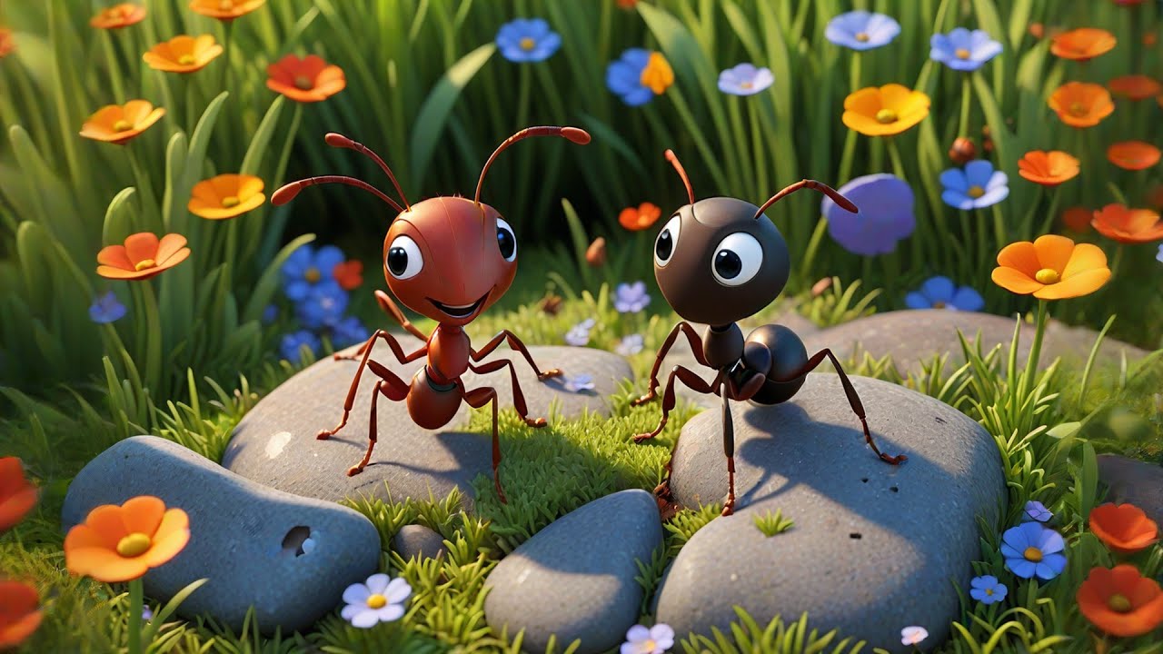 Six Little Ants Carry the World | Ant Song for Kids | Counting ...