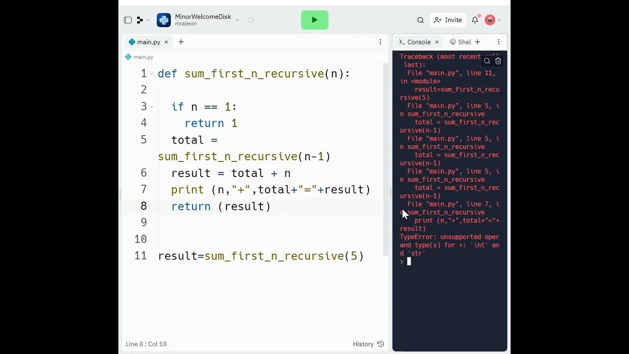 Iteration to Recursion #1 - YouTube
