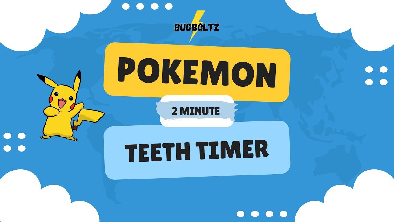 Pokemon Toothbrush Timer 2 MINUTES - YouTube