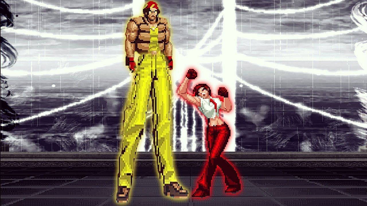 [KOF Mugen] Ralf 15 Team Vs Vanessa Blood - YouTube