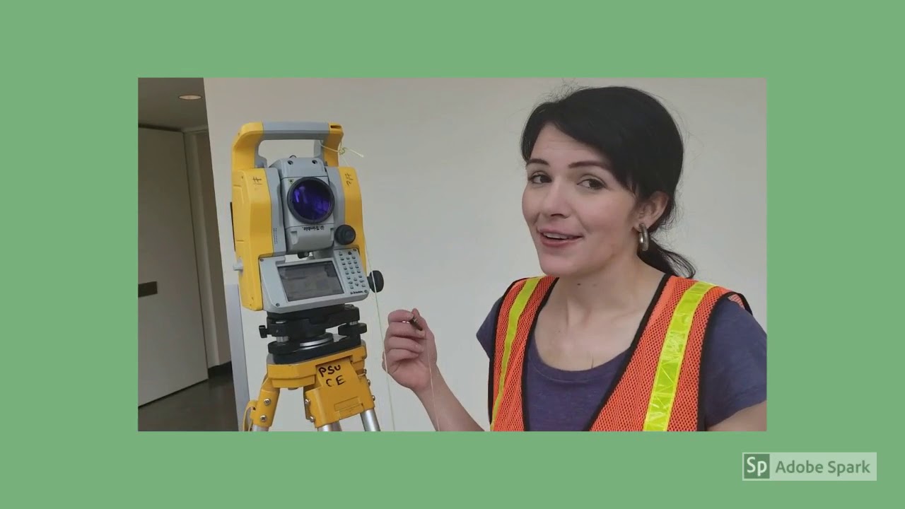 How to set up a Trimble M3 total station - YouTube