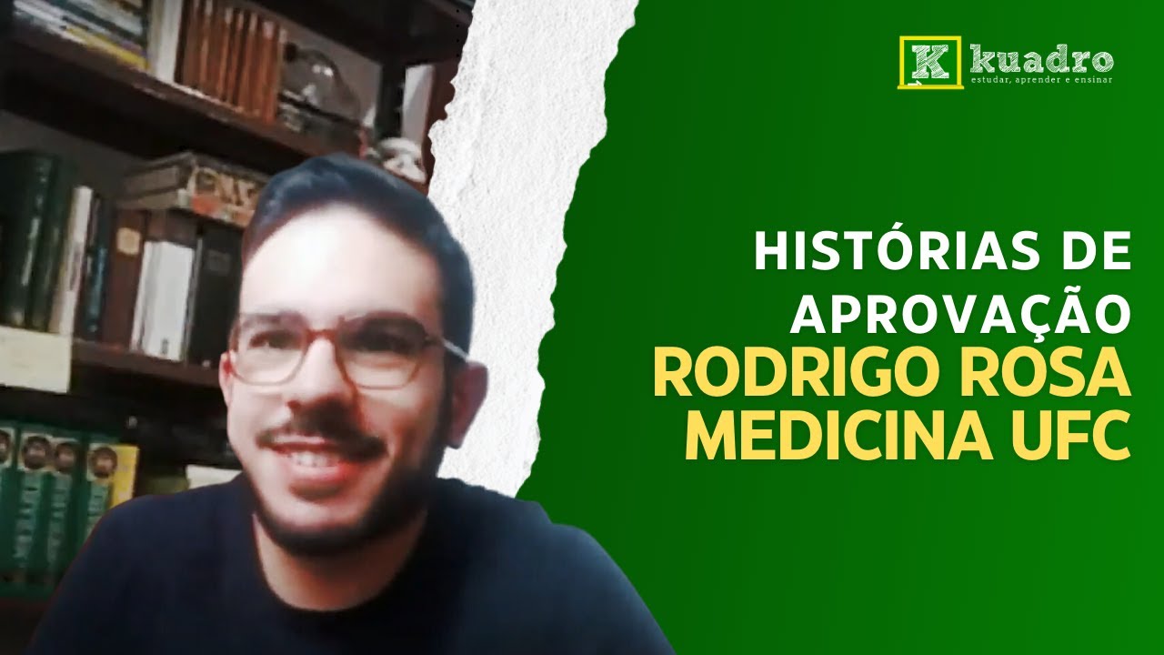 Rodrigo Rosa - Aprovado - MEDICINA UFC - YouTube